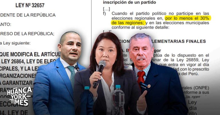Cambio electoral de última hora evita que Fuerza Popular quede al borde ...